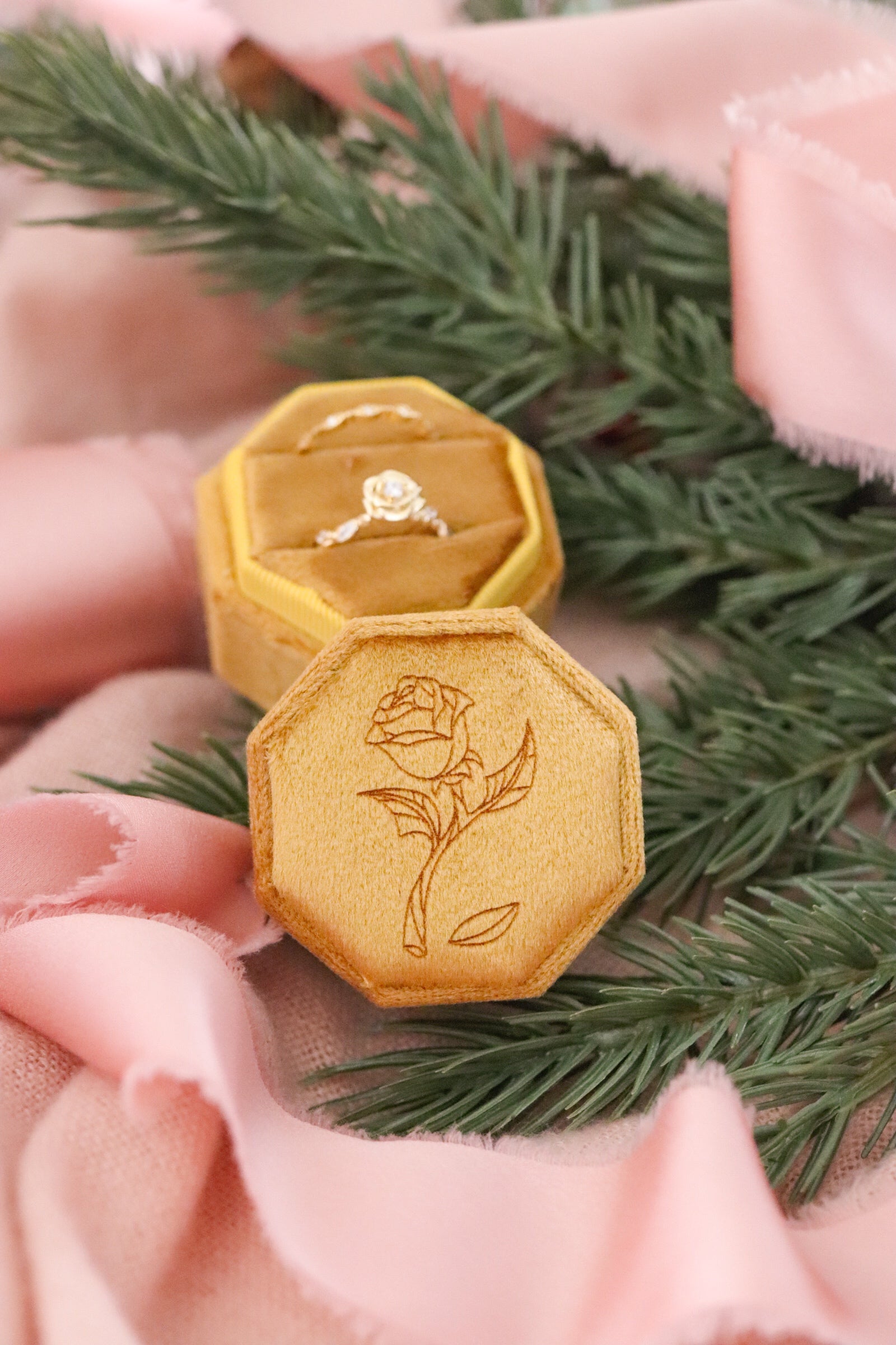 ENCHANTED ROSE GOLD RING BOX – Baxter&Co Designs